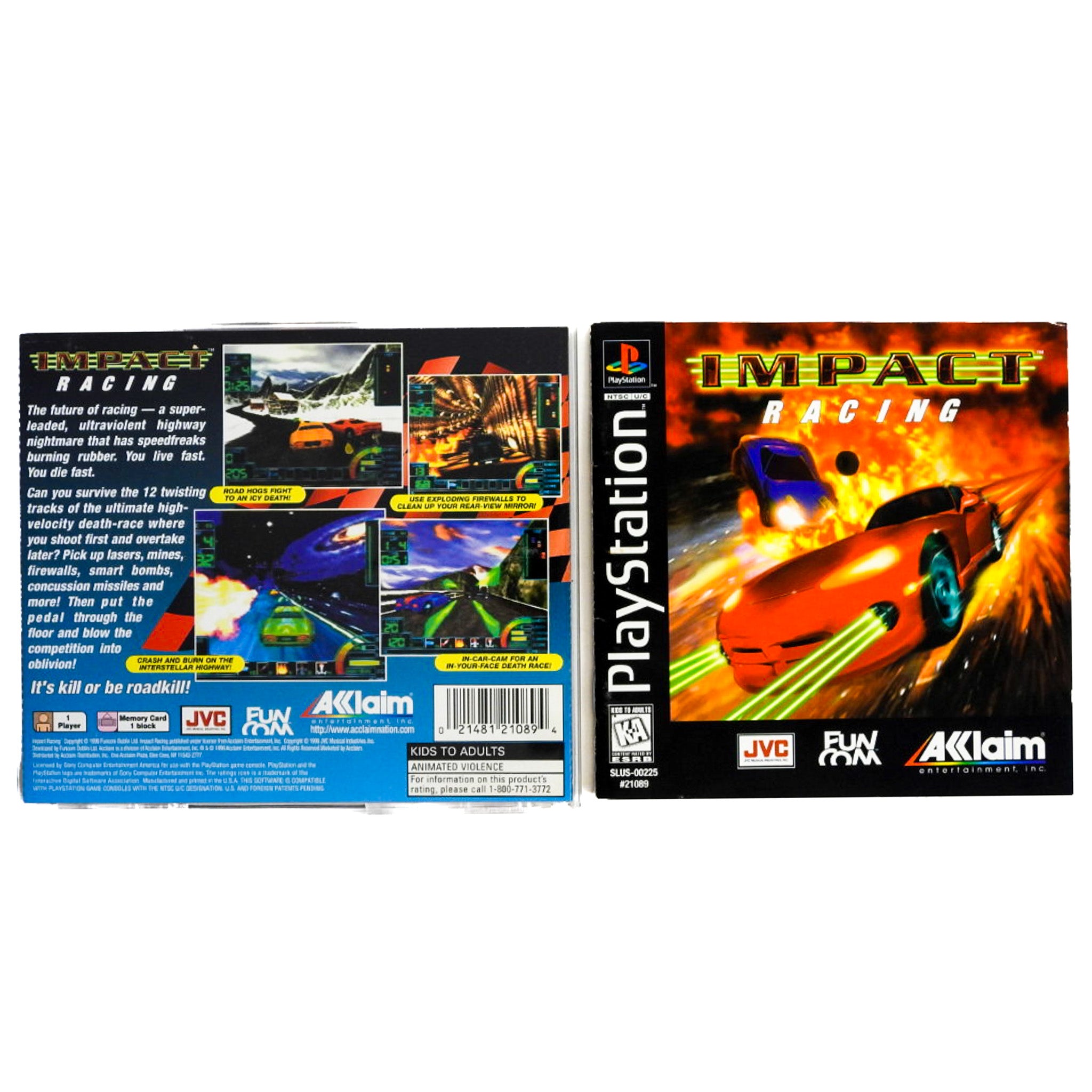 Impact Racing (PlayStation / PS1) – Retro MTL