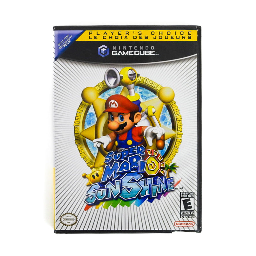 Super Mario Sunshine [Player's Choice] (Nintendo Gamecube) – RetroMTL