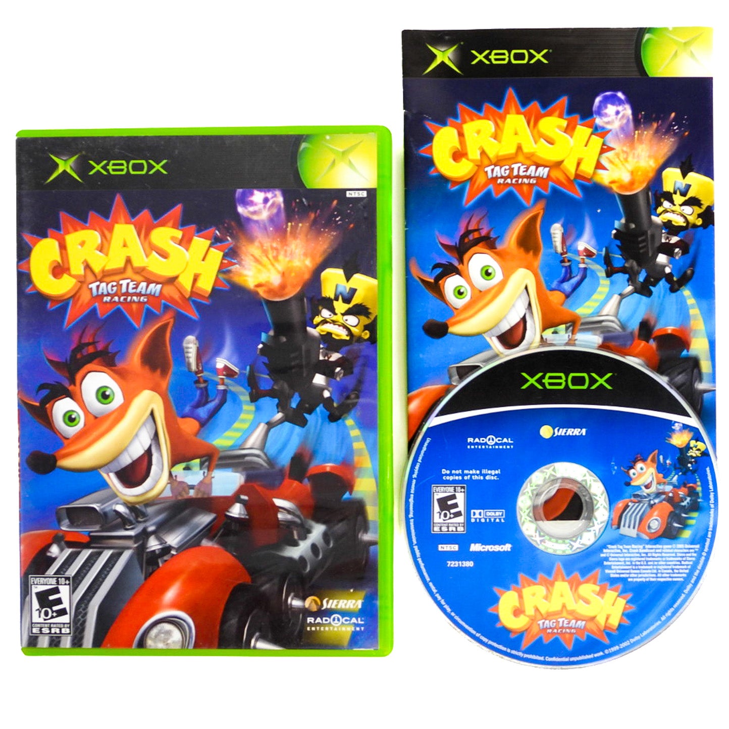 Crash: Tag Team Racing (Xbox) – Retro MTL