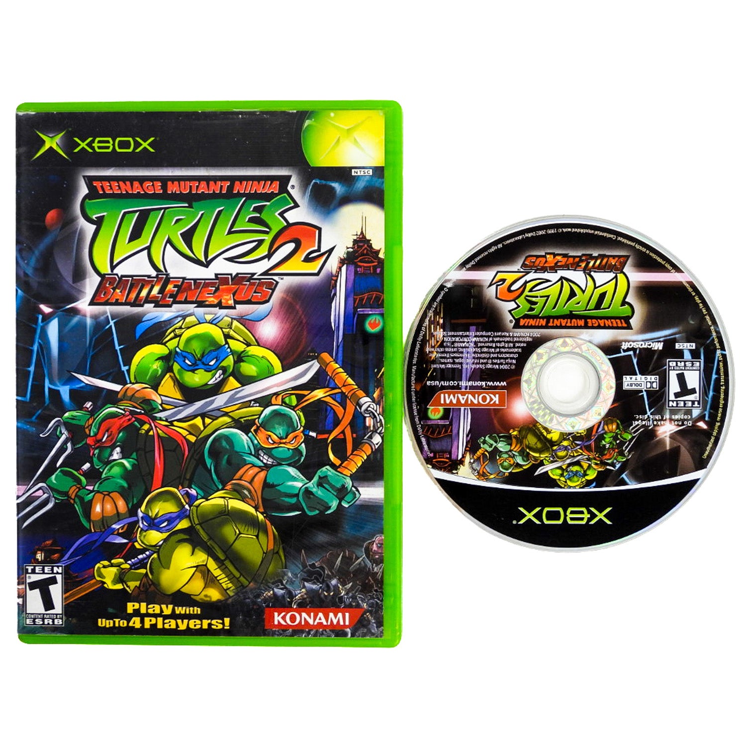 Teenage Mutant Ninja Turtles 2: Battle Nexus (Xbox) – Retro MTL