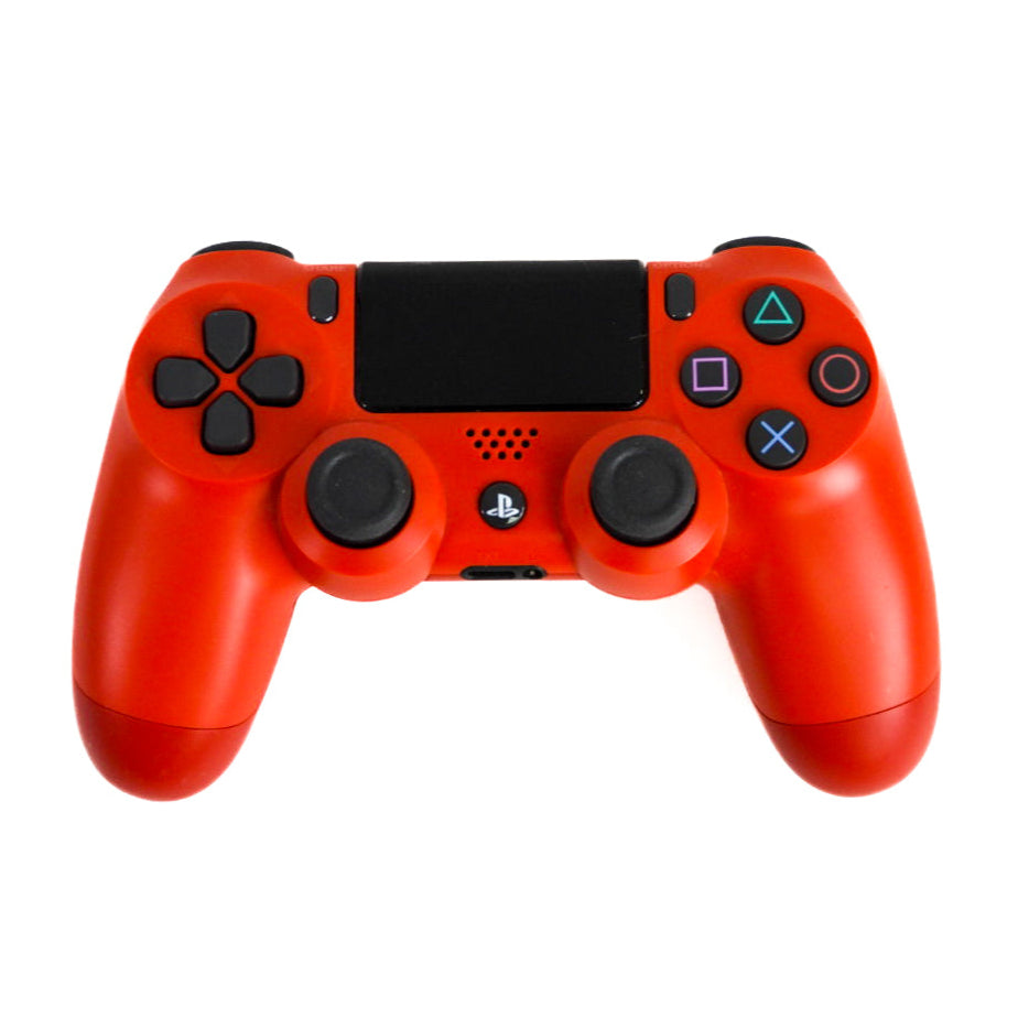 Red DualShock 4 Controller (Playstation 4 / PS4) – Retro MTL
