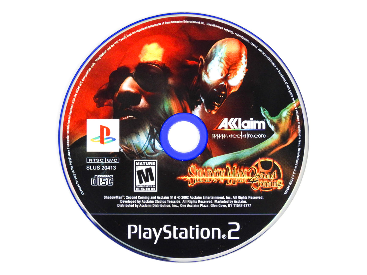 Shadow Man Second Coming (Playstation 2 / PS2) – RetroMTL