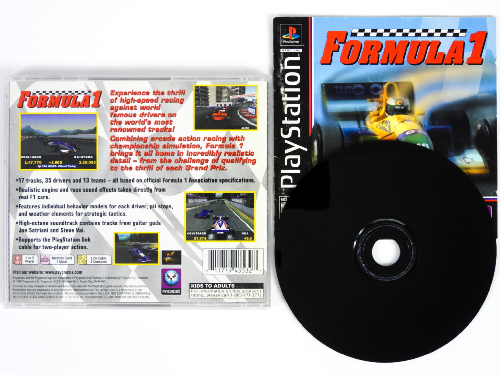 Formula 1 (PlayStation / PS1) – Retro MTL