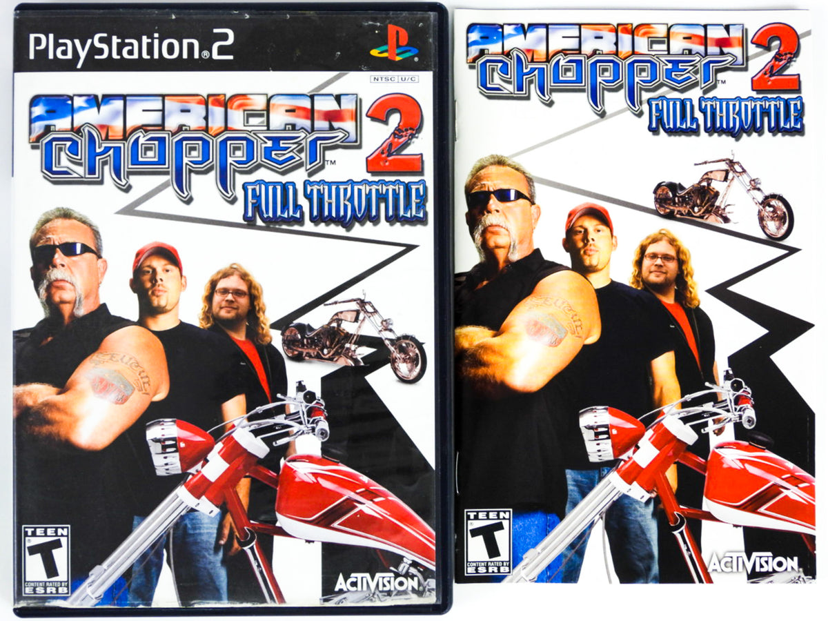 American Chopper 2 Full Throttle (Playstation 2 / PS2) – RetroMTL