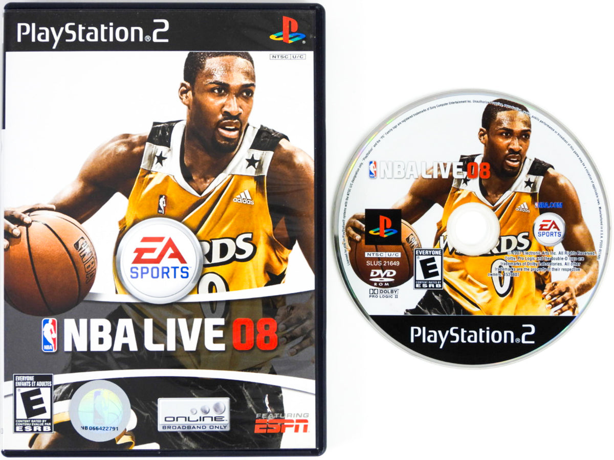 NBA Live 2008 (Playstation 2 / PS2) – Retro MTL