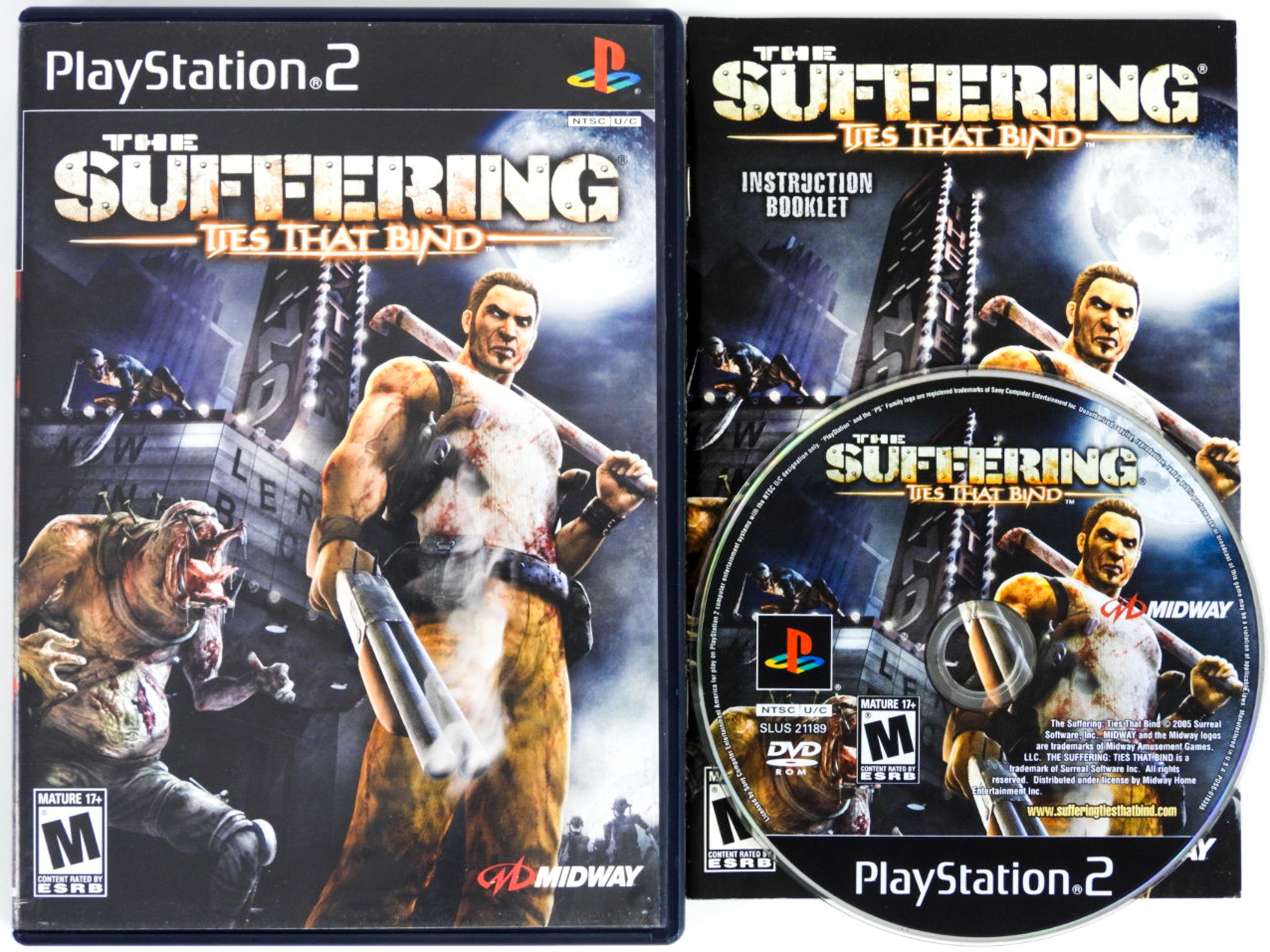 The Suffering: Ties That Bind (PlayStation 2 / PS2) – Retro MTL