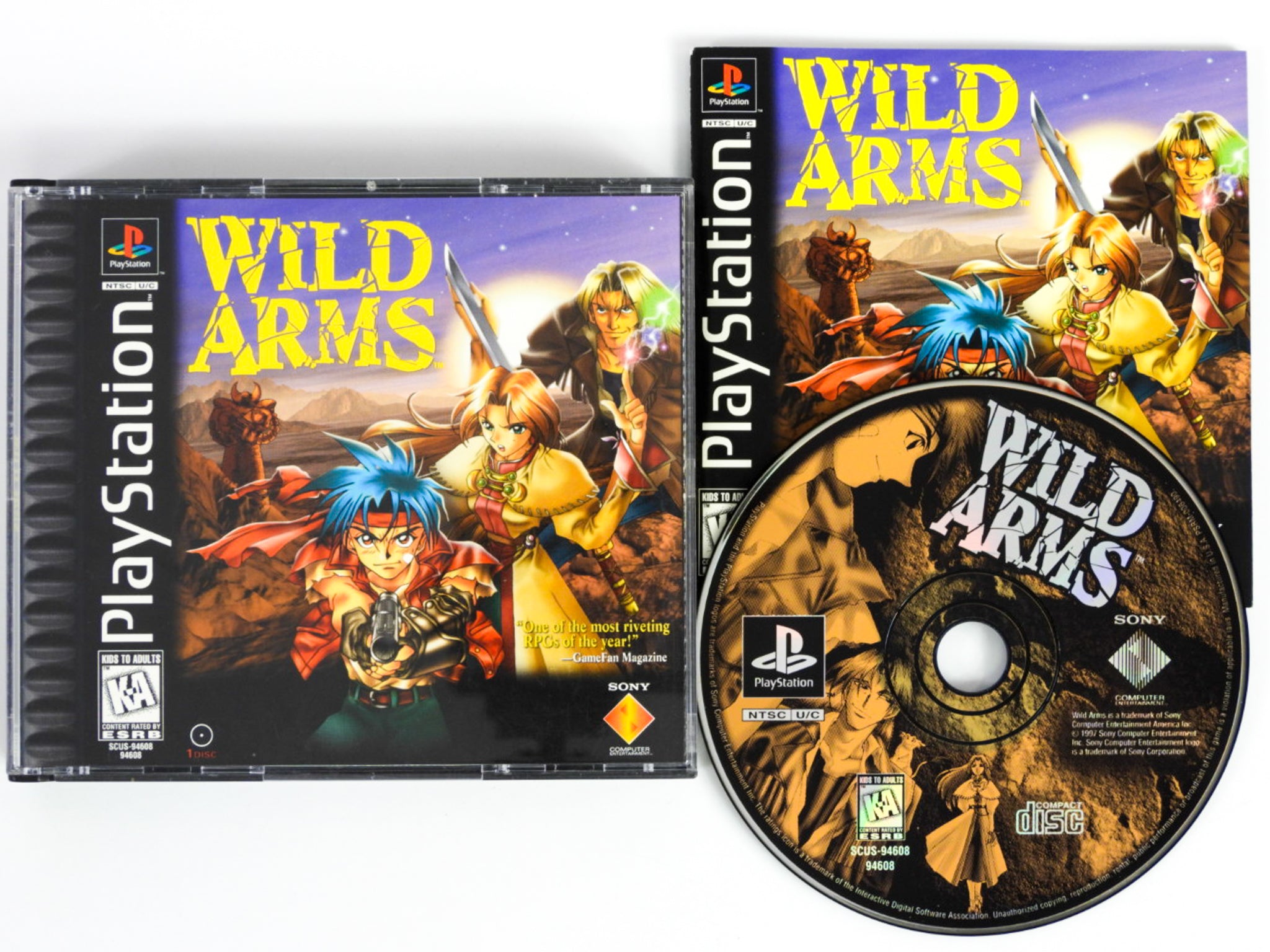 Wild Arms (PlayStation / PS1) – Retro MTL
