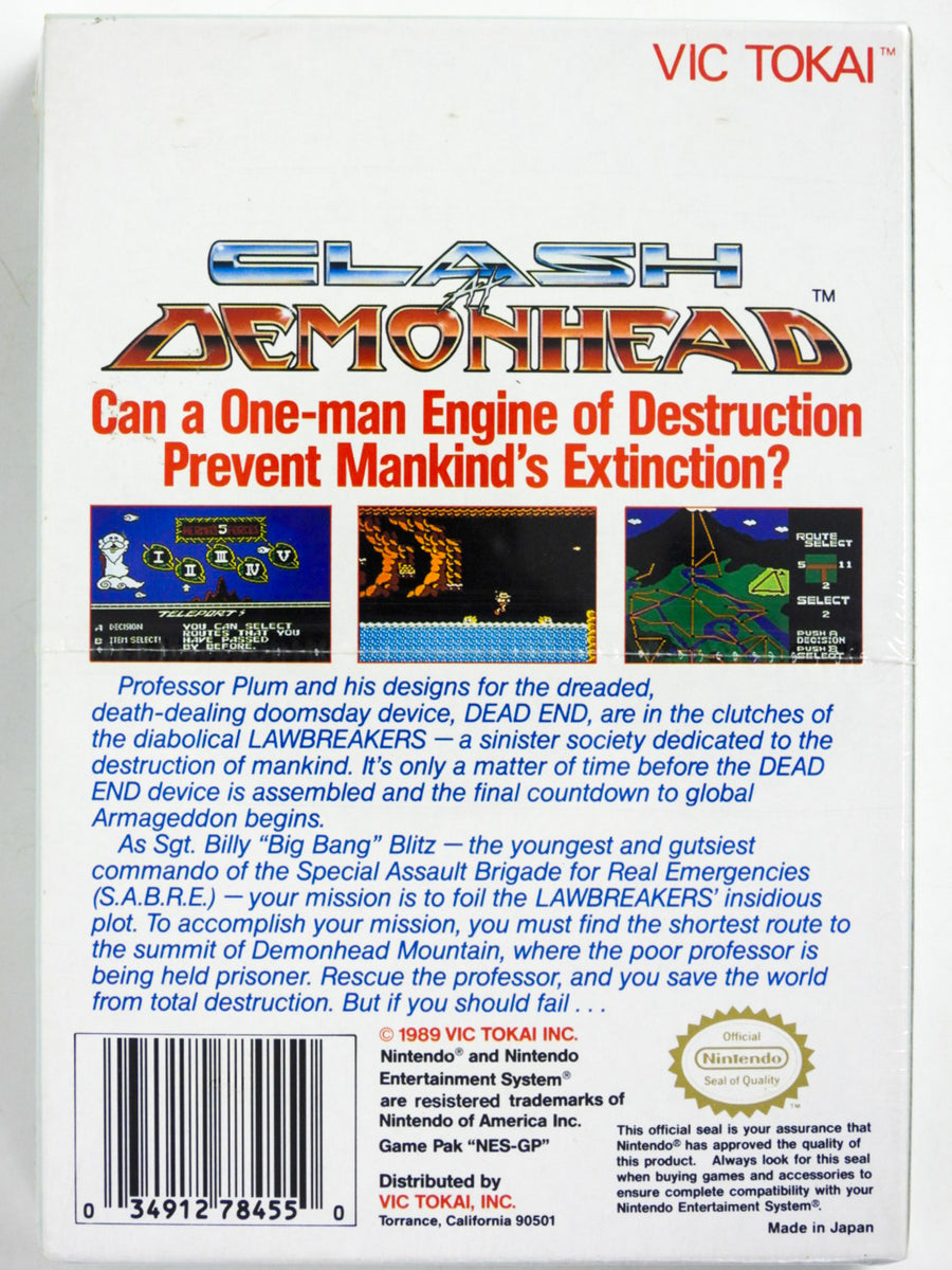Clash At Demonhead (Nintendo / NES) – RetroMTL