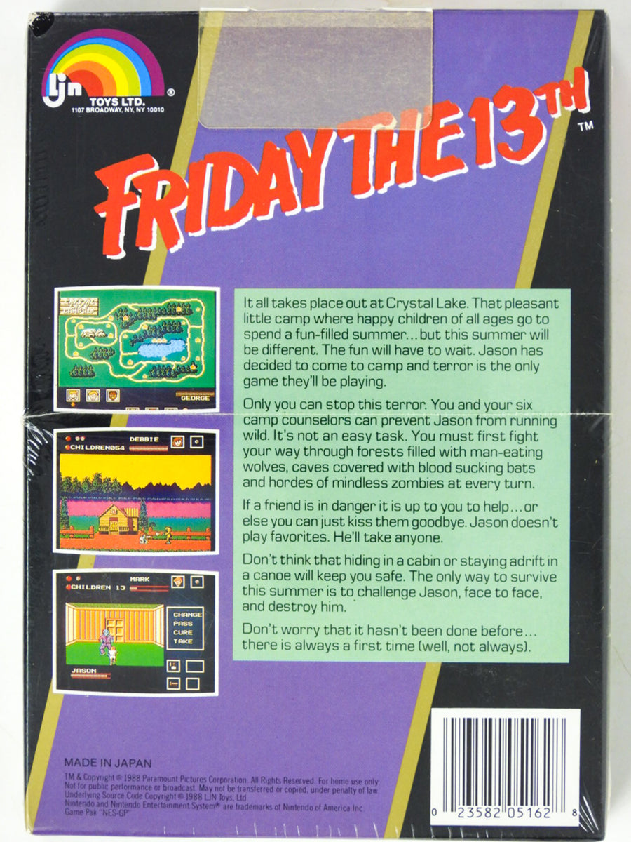 Friday The 13th (Nintendo / NES) – RetroMTL