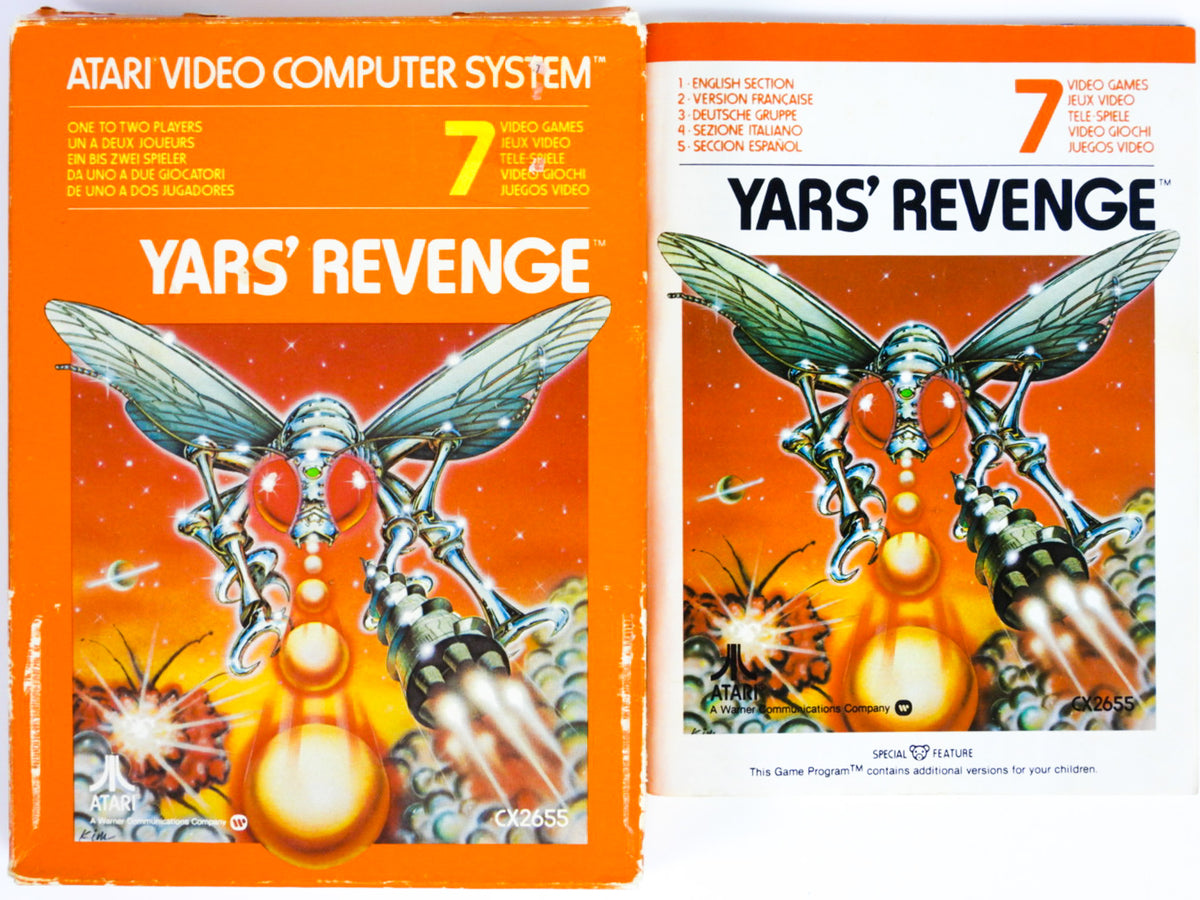 Yars' Revenge [Picture Label] (Atari 2600) – RetroMTL