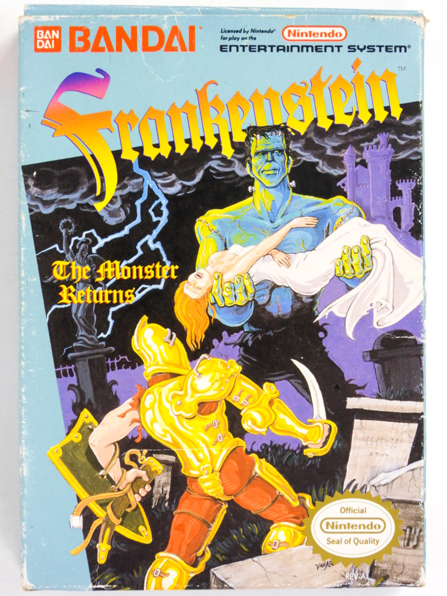 Frankenstein The Monster Returns (Nintendo / NES) – Retro MTL
