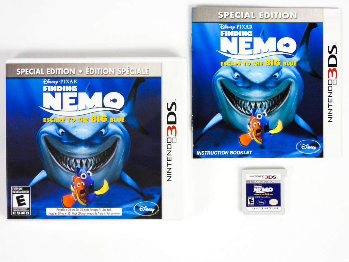 Finding Nemo: Escape To The Big Blue (Nintendo 3DS) – Retro MTL