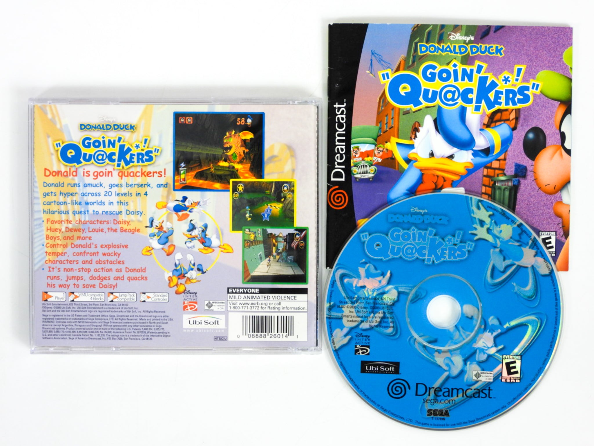 Donald Duck Going Quackers (Sega Dreamcast) – RetroMTL