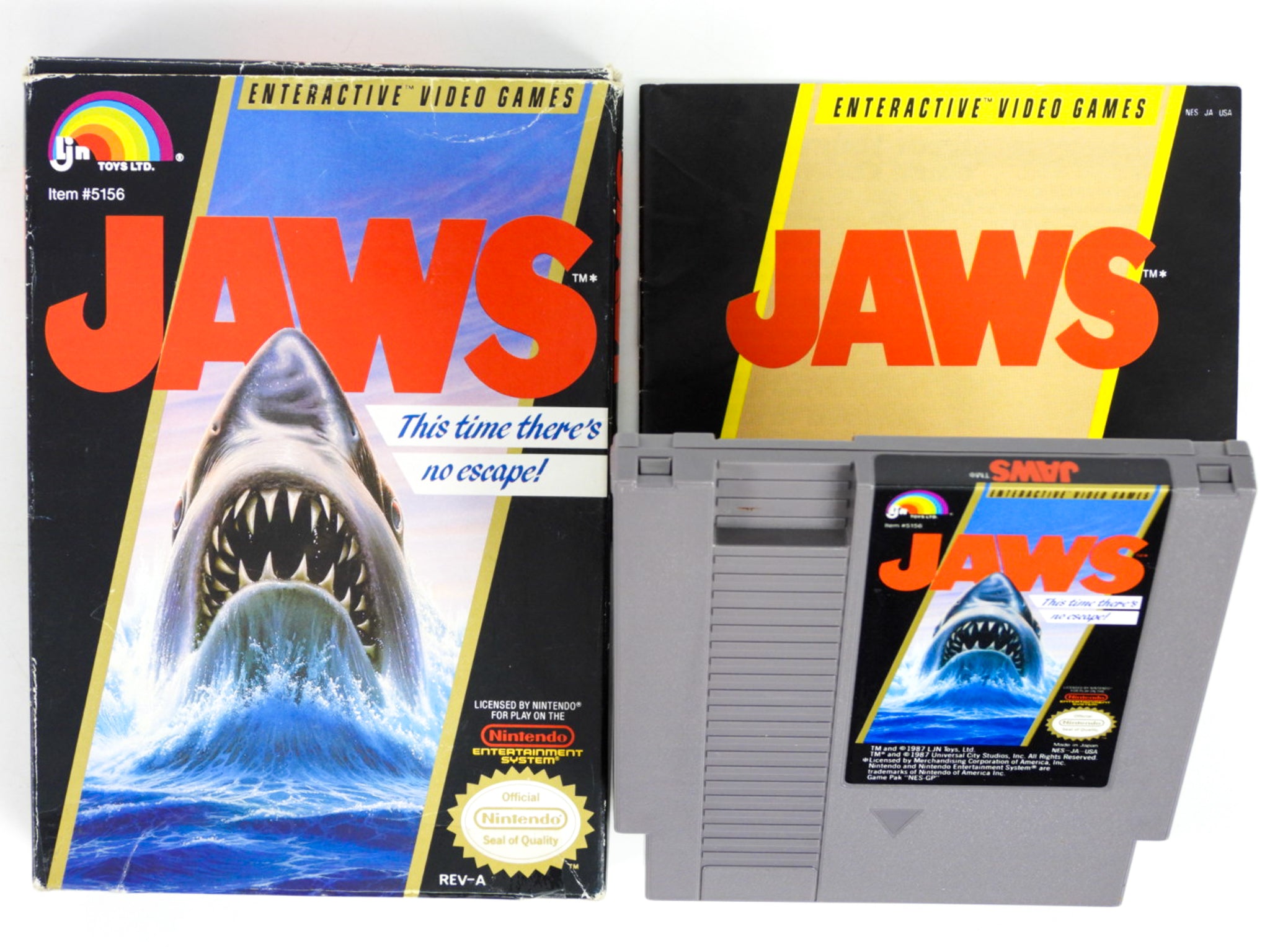 Jaws (Nintendo / NES) – Retro MTL
