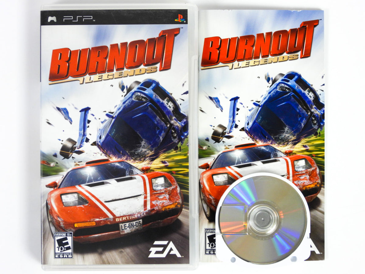 Burnout Legends (PlayStation Portable / PSP) – Retro MTL