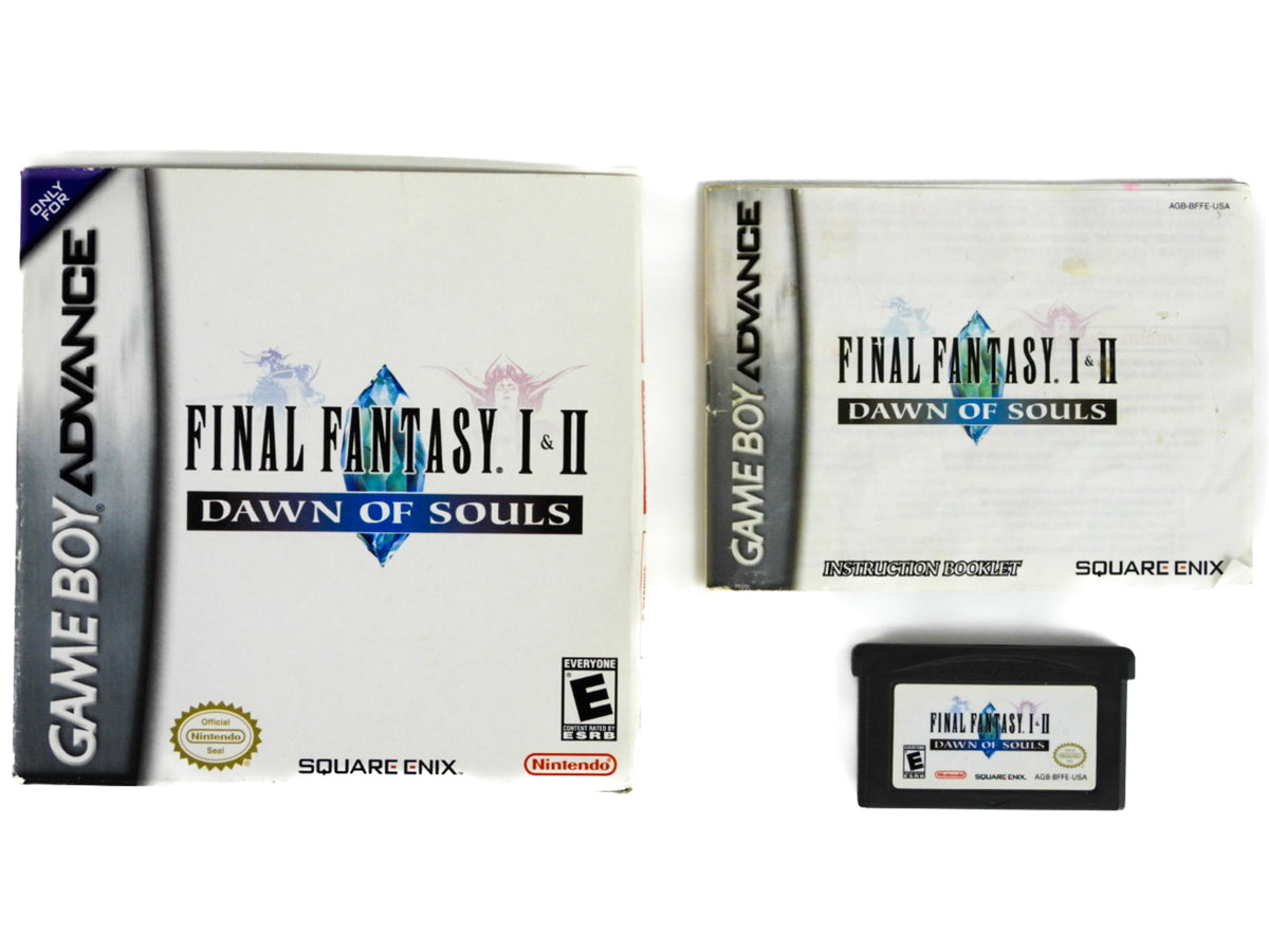 Final Fantasy I & II Dawn of Souls (Game Boy Advance / GBA) – Retro MTL
