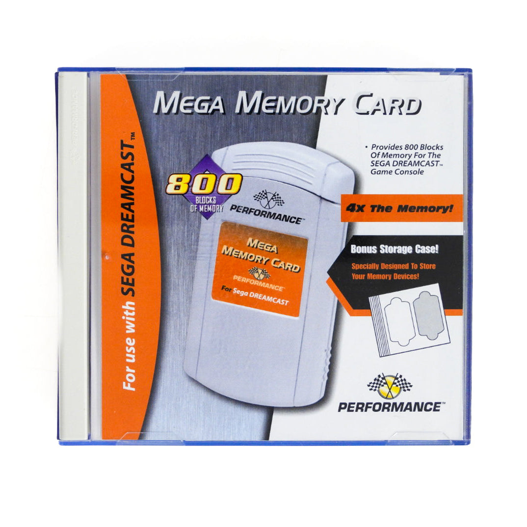 Mega Memory Card [Performance] (Sega Dreamcast) – Retro MTL