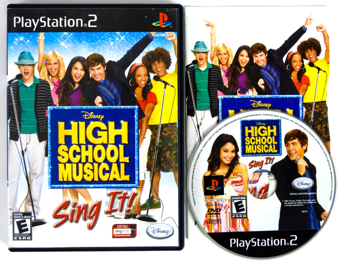 High School Musical Sing It (PlayStation 2 / PS2) – Retro MTL