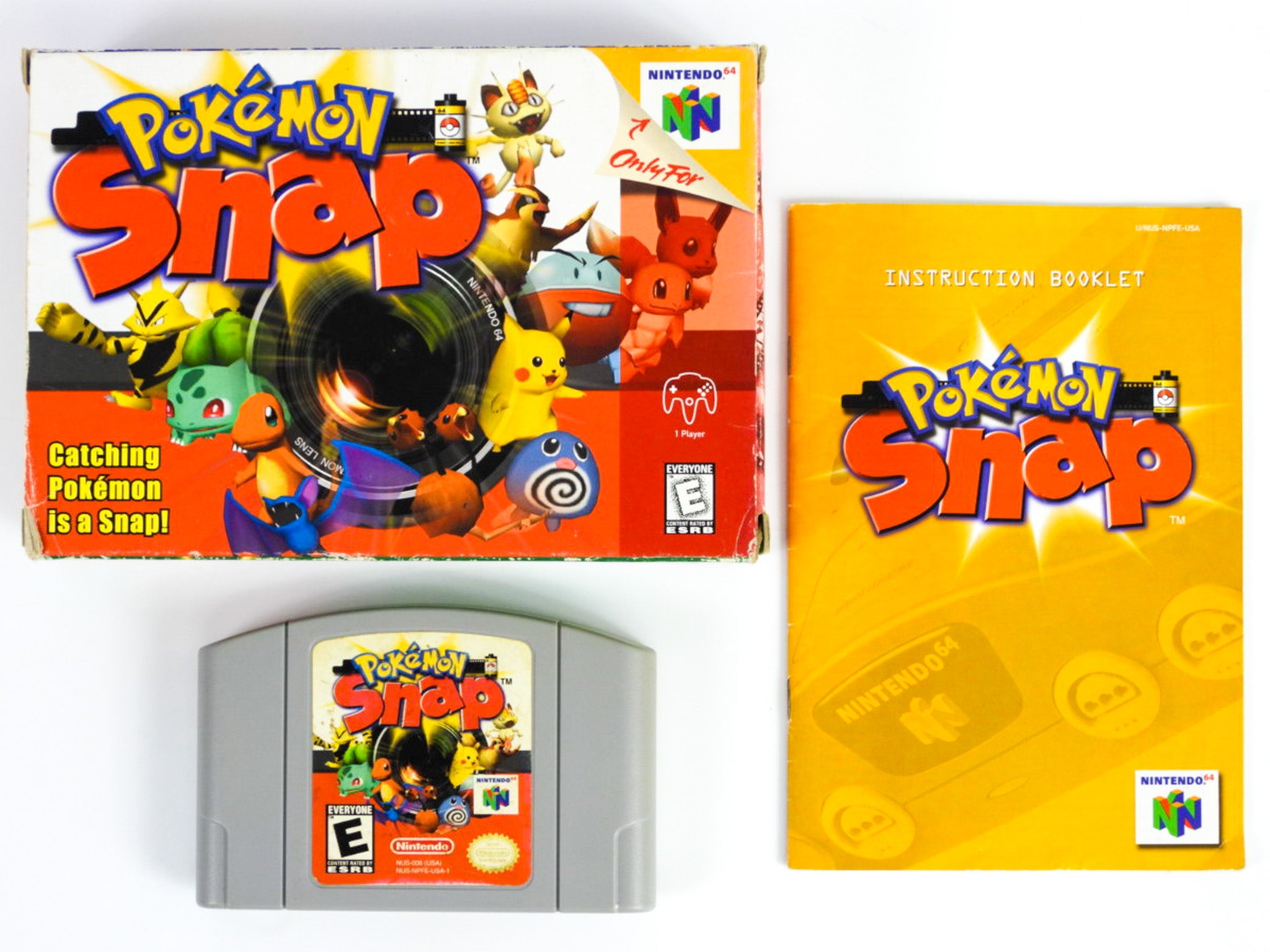 Pokemon Snap (Nintendo 64 / N64) – Retro MTL
