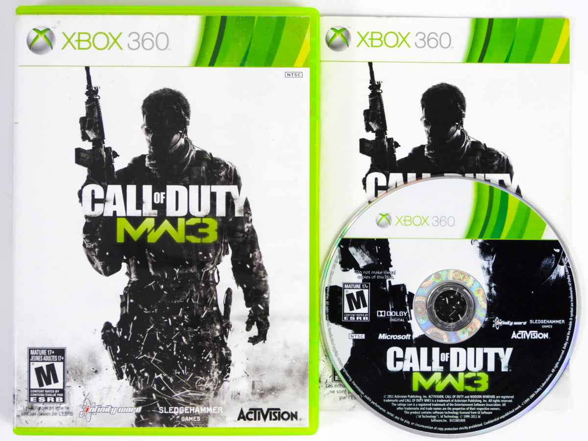 Call of Duty Modern Warfare 3 [French Version] (Xbox 360) – Retro MTL
