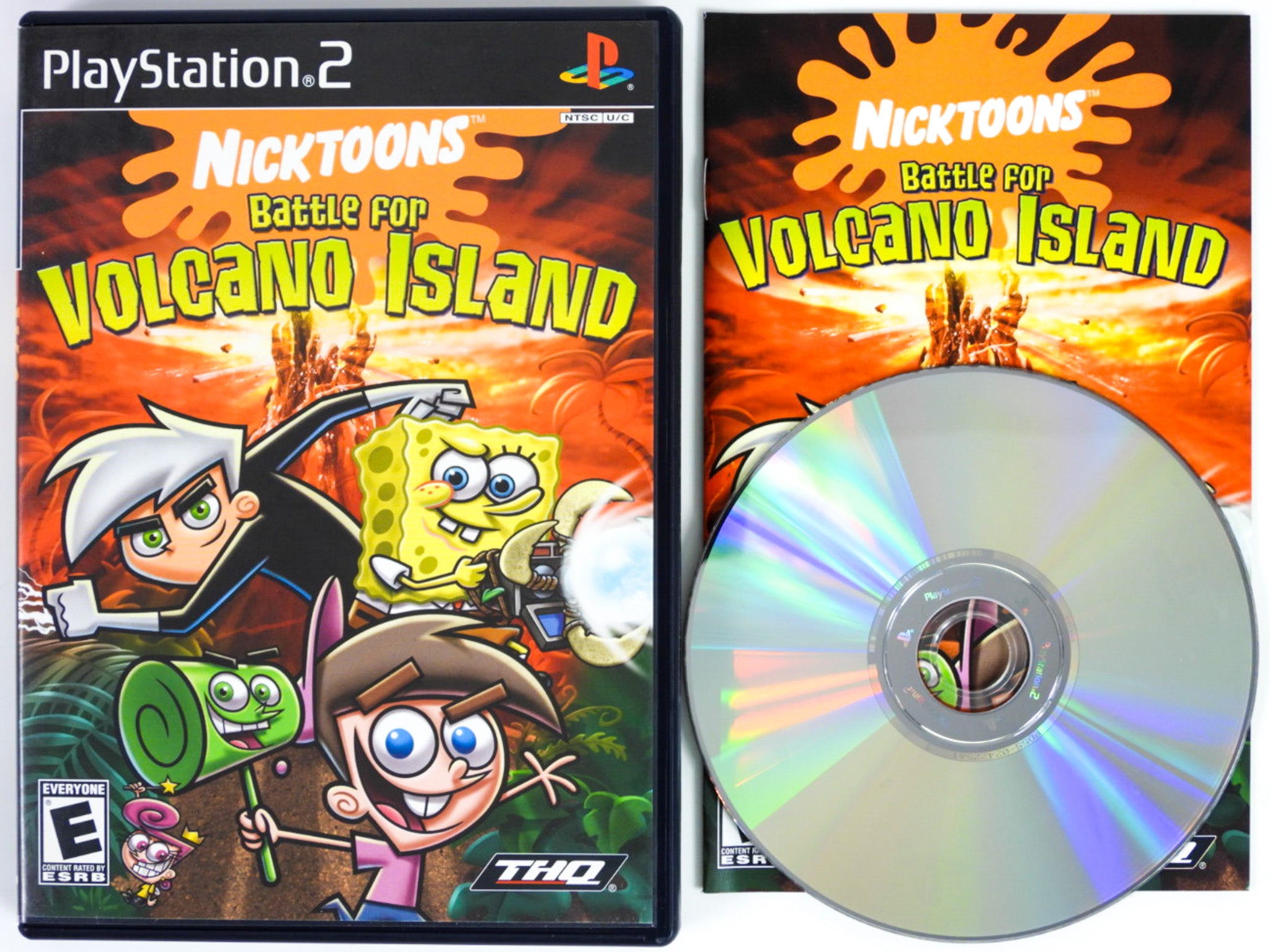Nicktoons Battle For Volcano Island (Playstation 2 / PS2) – RetroMTL