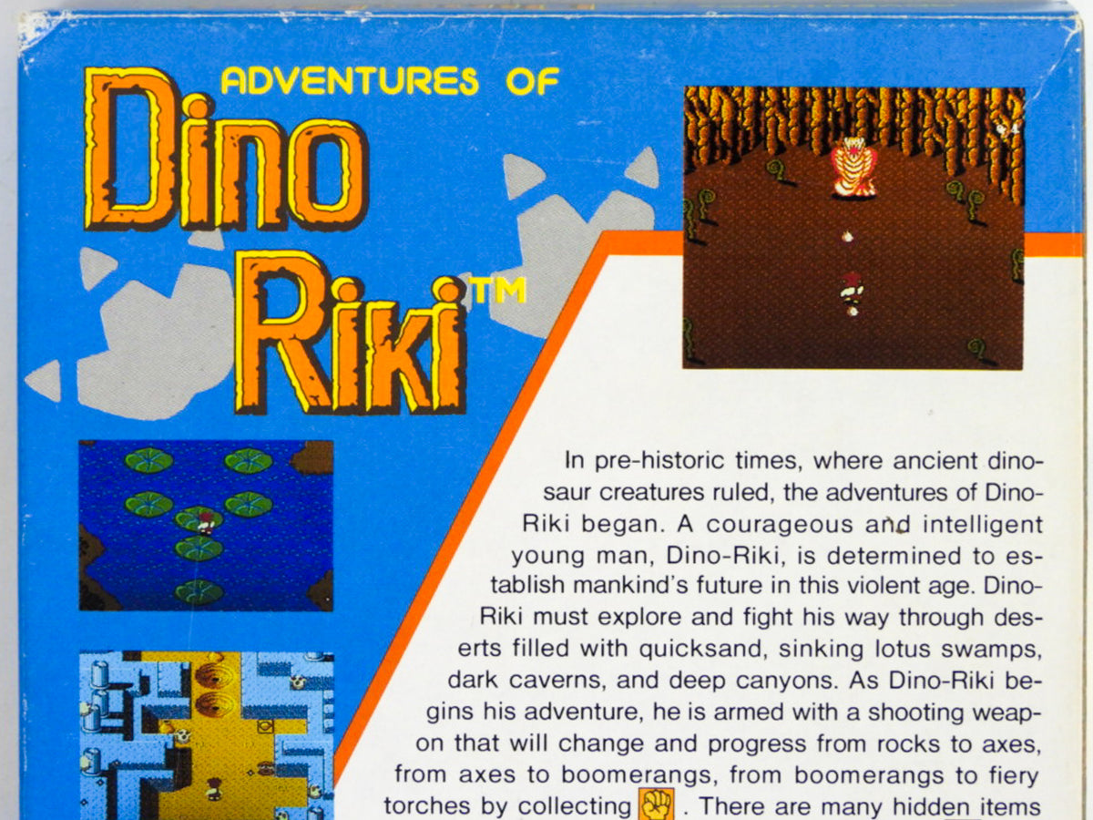 Adventures of Dino Riki (Nintendo / NES) – Retro MTL