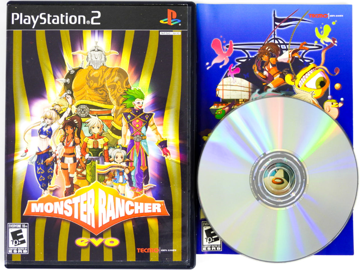 Monster Rancher EVO (Playstation 2 / PS2) – RetroMTL