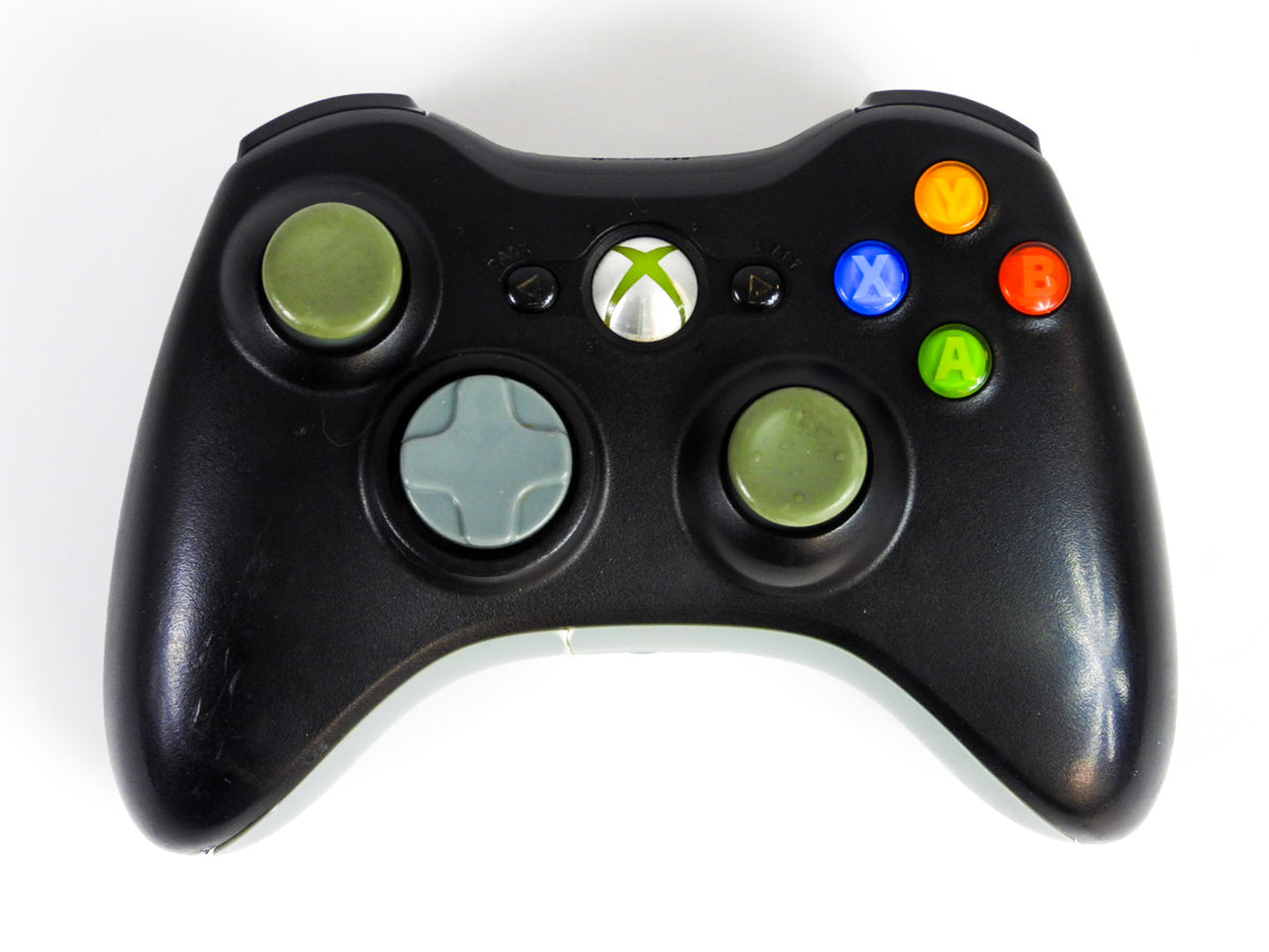 Black & Grey Xbox 360 Wireless Controller (Xbox 360) – RetroMTL