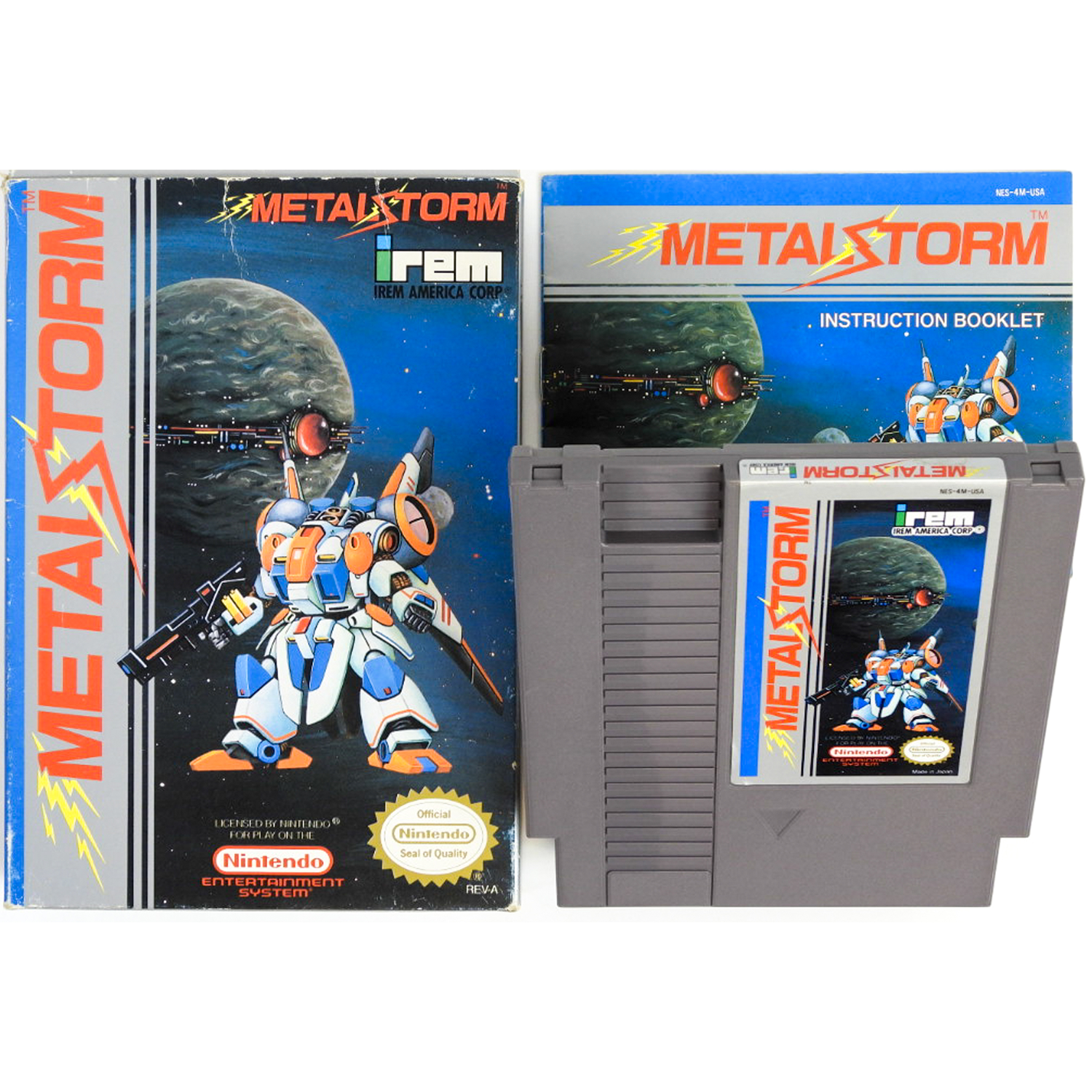 Metal Storm (Nintendo / NES) – Retro MTL
