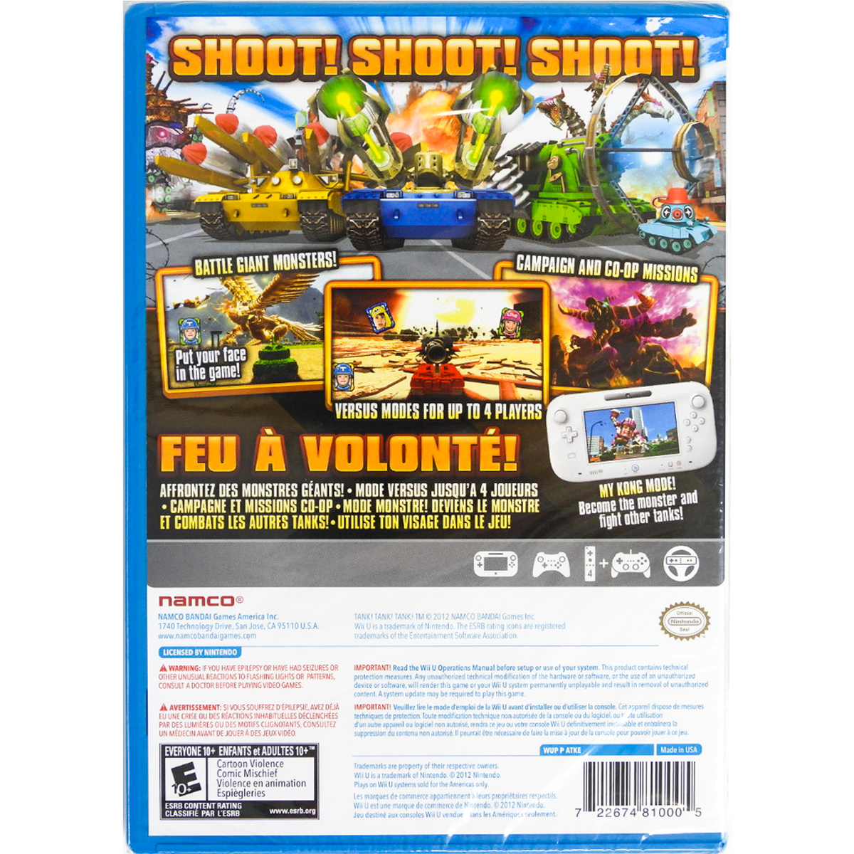 Tank! Tank! Tank! (Nintendo Wii U) – RetroMTL