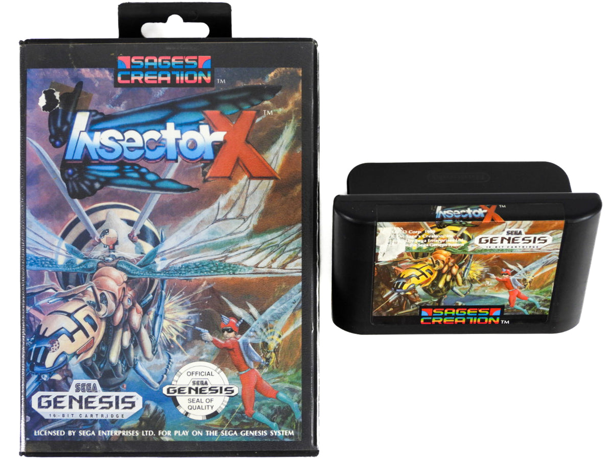 Insector X (Sega Genesis) – Retro MTL