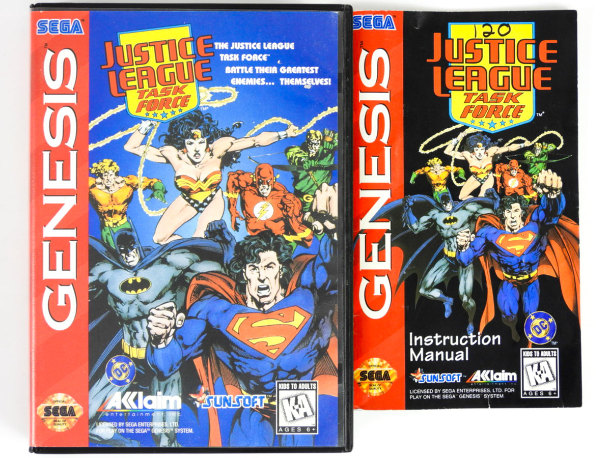 Justice League Task Force (Sega Genesis) – Retro MTL