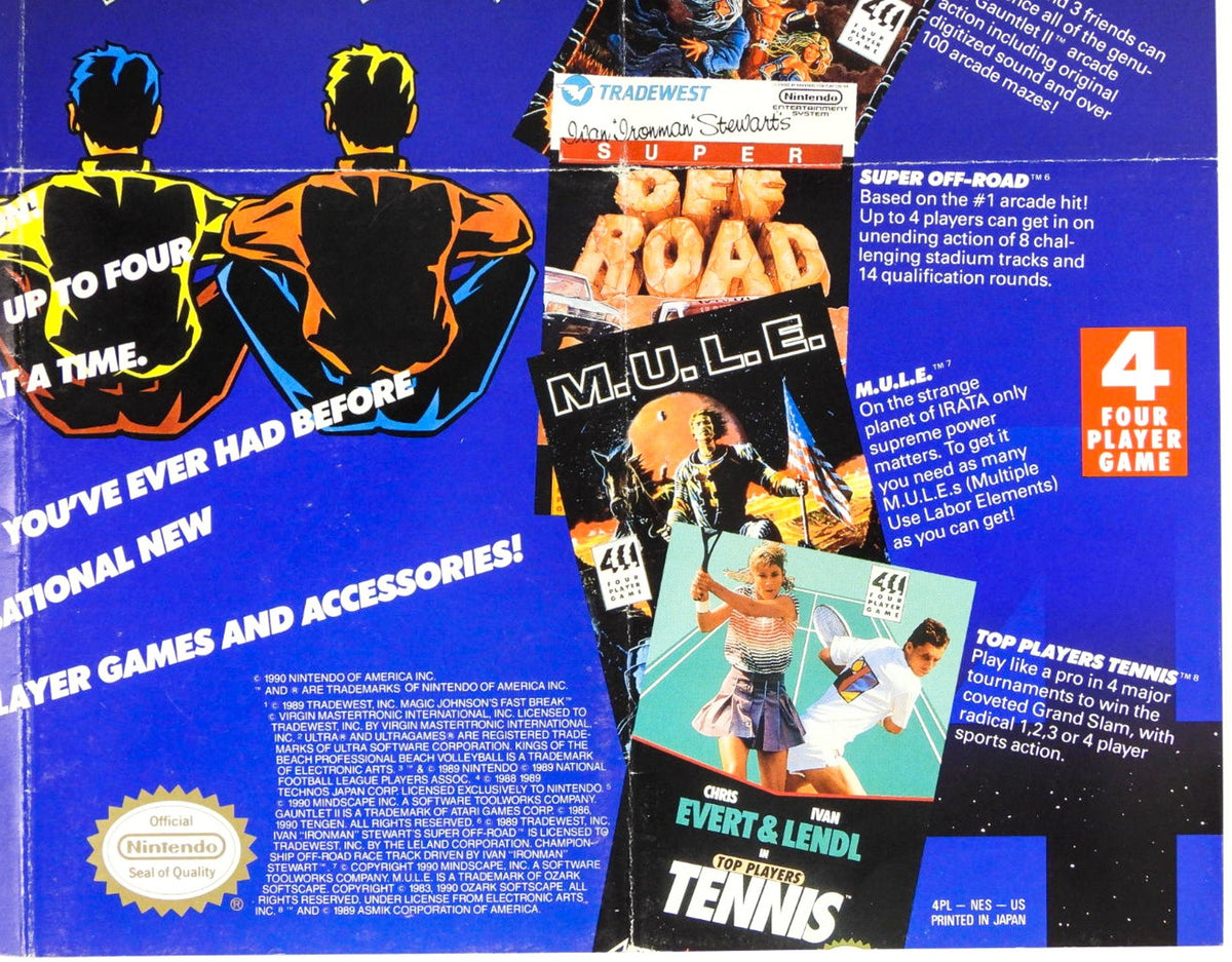 NES Four Score And NES Satellite [Poster] (Nintendo / NES) – Retro MTL