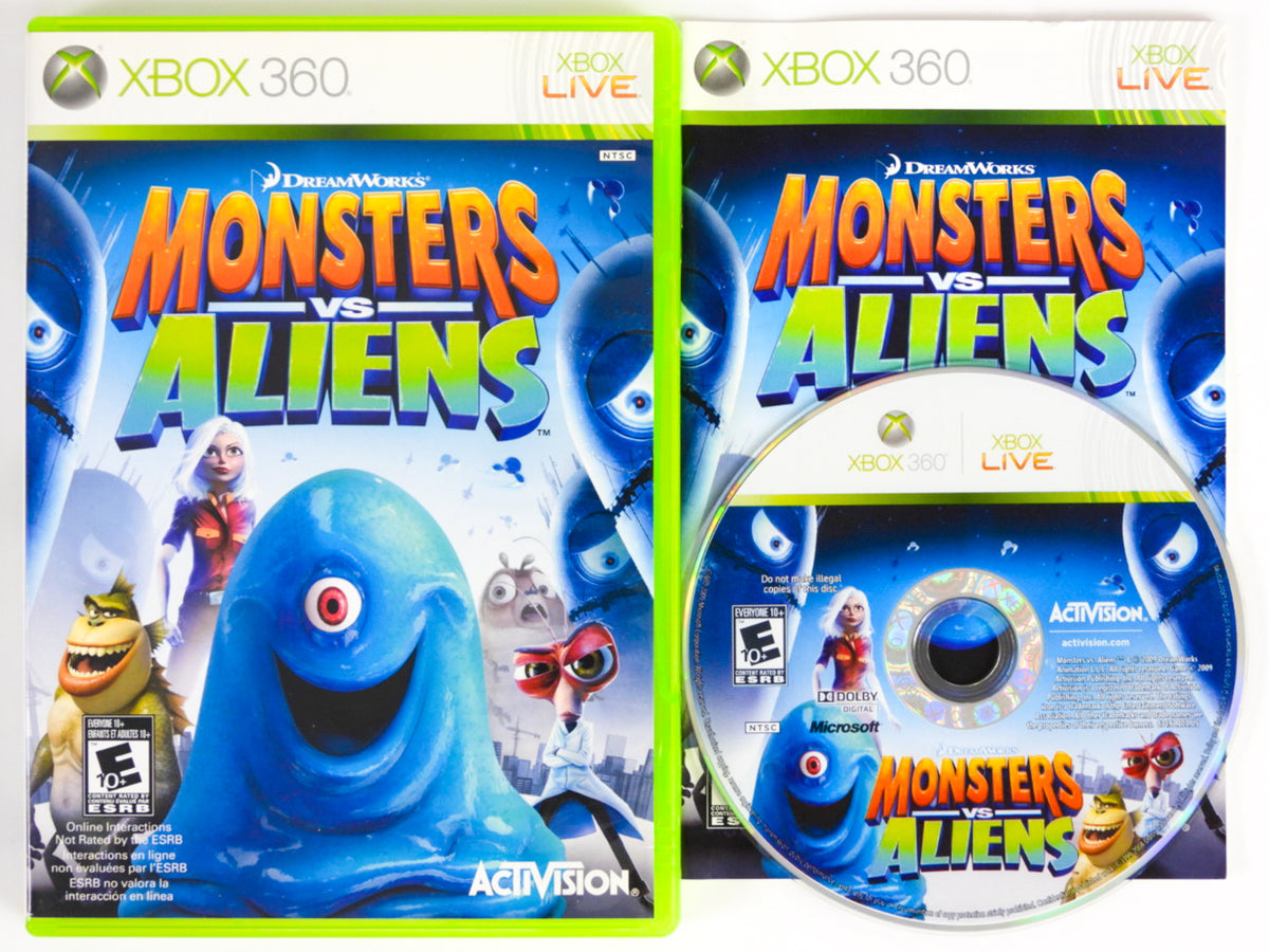 Monsters Vs. Aliens (Xbox 360) – RetroMTL