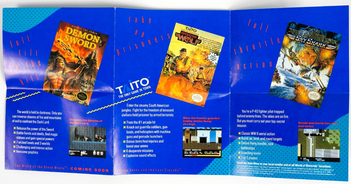 Catch The Taito Wave [Poster] (Nintendo / NES) – Retro MTL