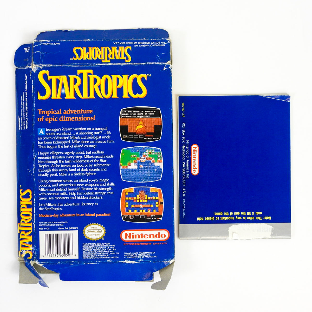 Star Tropics [Box] (Nintendo / NES) – Retro MTL