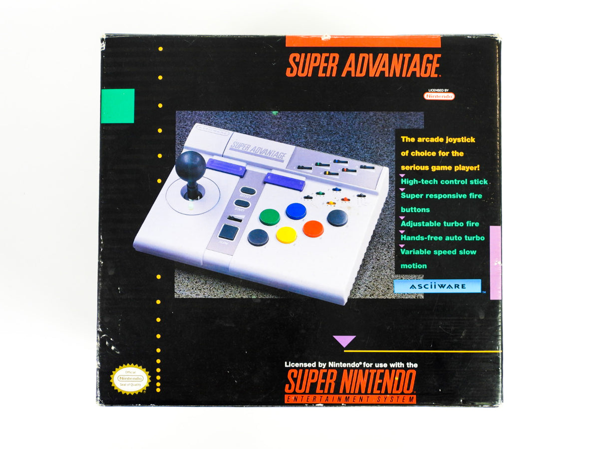 Super Advantage Controller [AsciiWare] (Super Nintendo / SNES) – Retro MTL