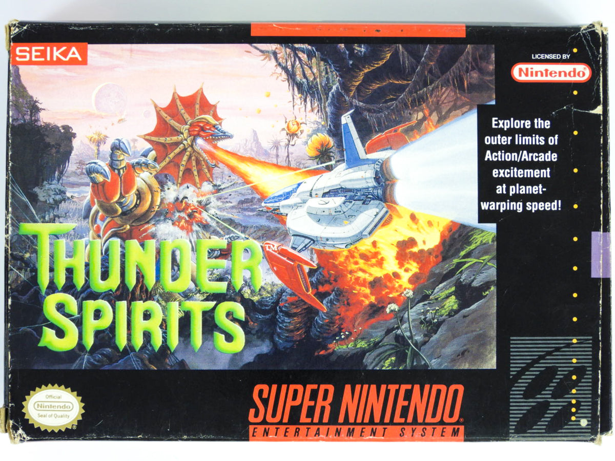 Thunder Spirits (Super Nintendo / SNES) – RetroMTL