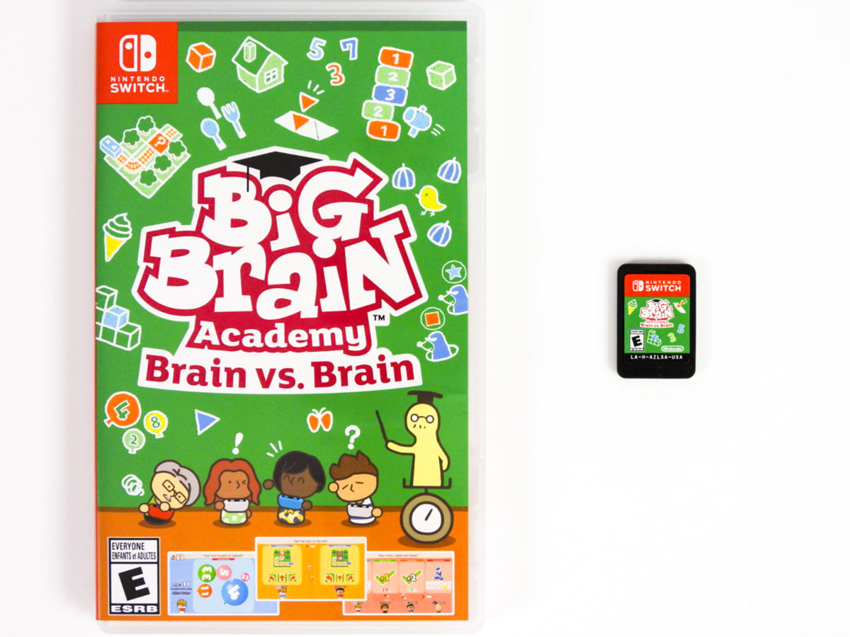 Big Brain Academy: Brain Vs. Brain (Nintendo Switch) – RetroMTL