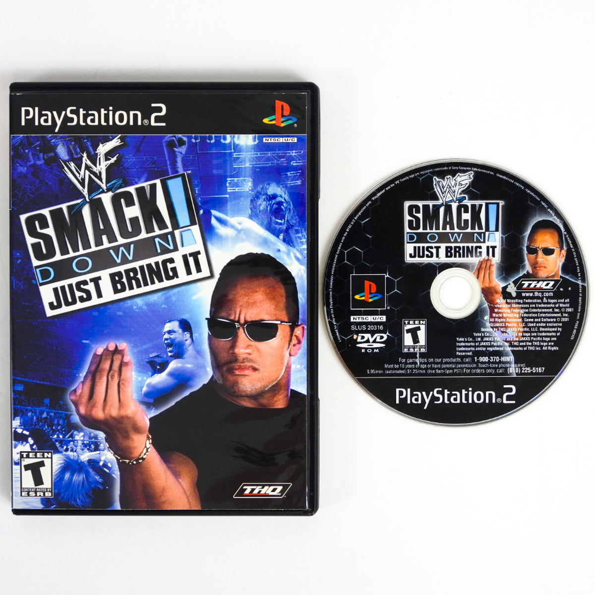 WWF Smackdown Just Bring It (PlayStation 2 / PS2) – Retro MTL