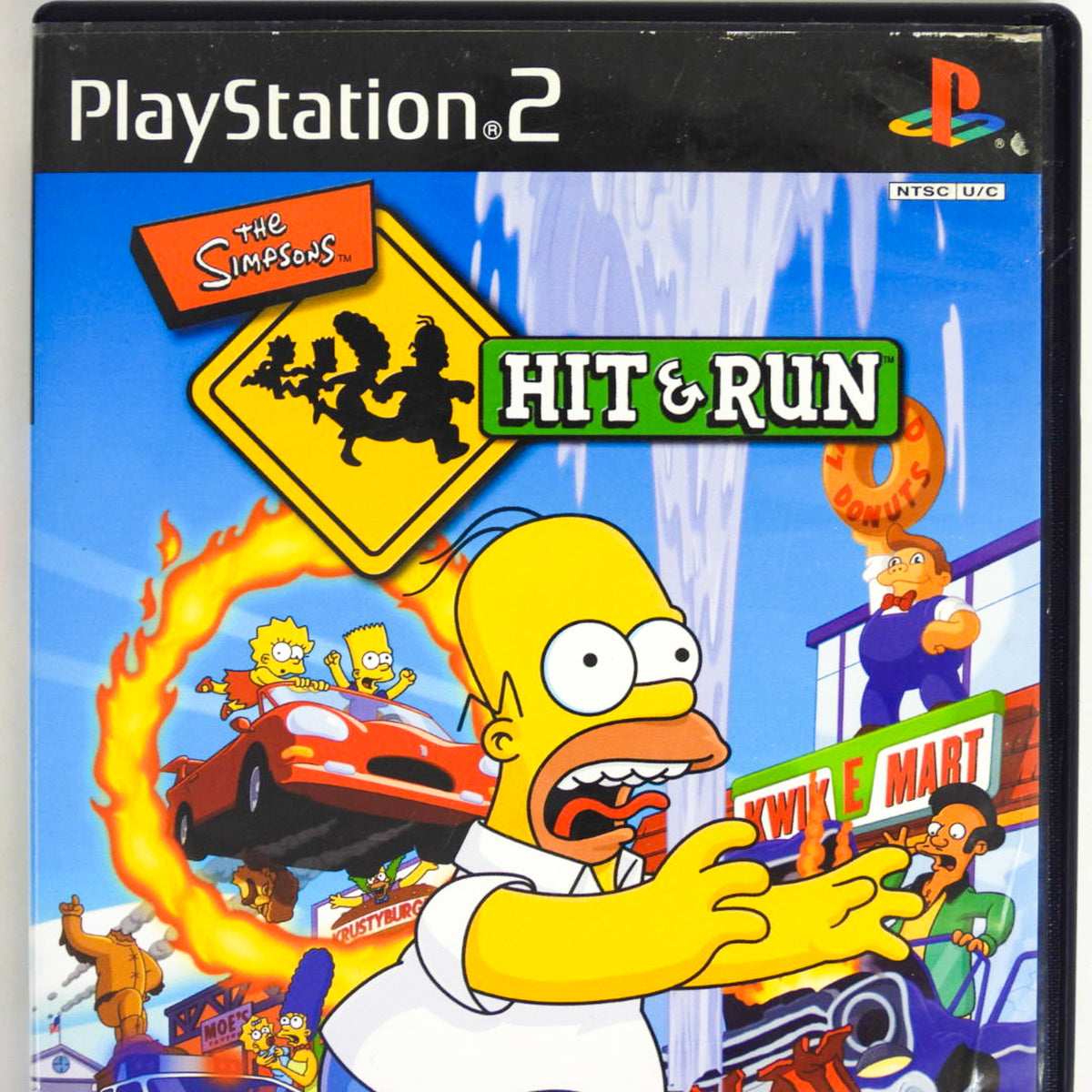 The Simpsons Hit And Run (PlayStation 2 / PS2) – Retro MTL