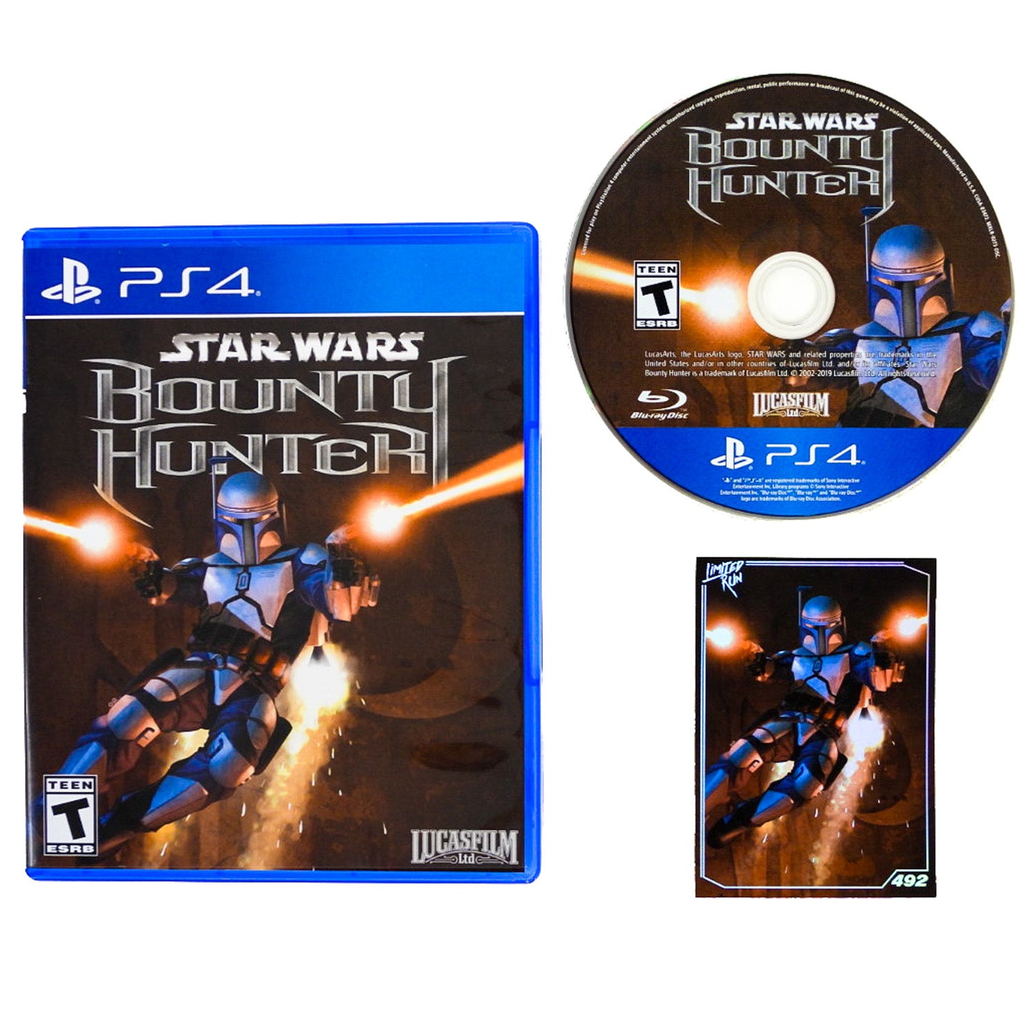 Star Wars: Bounty Hunter [Limited Run Games] (PlayStation 4 / PS4 ...