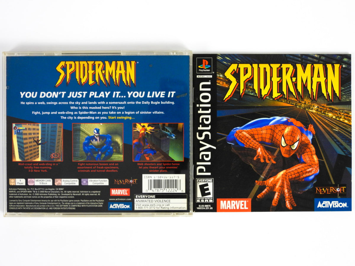 Spiderman (PlayStation / PS1) – Retro MTL