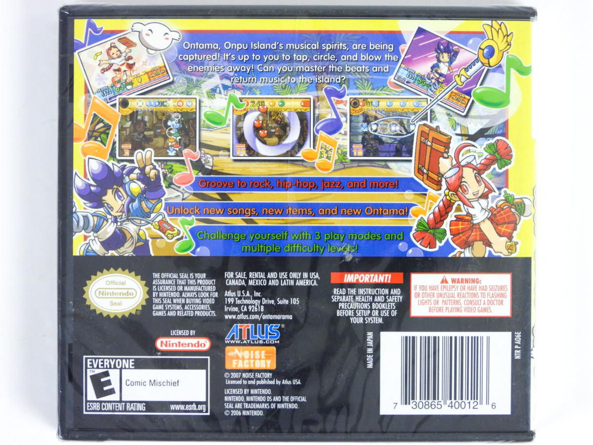 Ontamarama (Nintendo DS) – Retro MTL