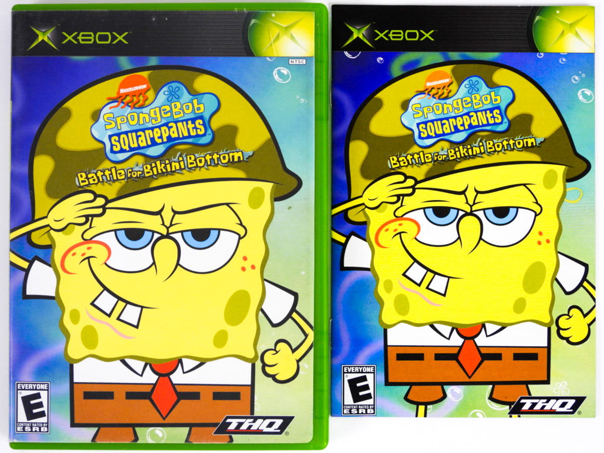 SpongeBob SquarePants Battle For Bikini Bottom (Xbox) – Retro MTL
