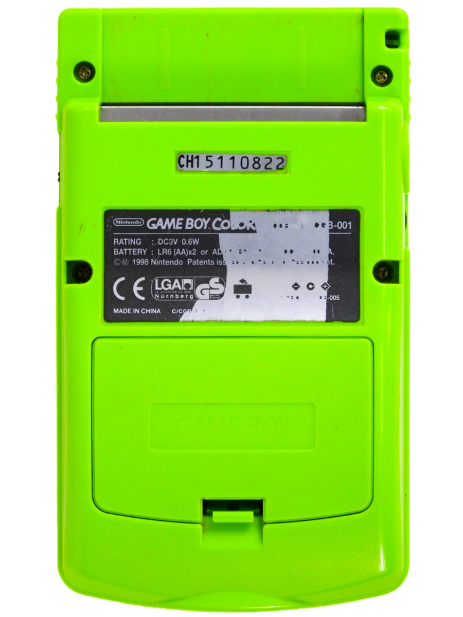 Nintendo Game Boy Color System Kiwi [PAL] (GBC) – RetroMTL