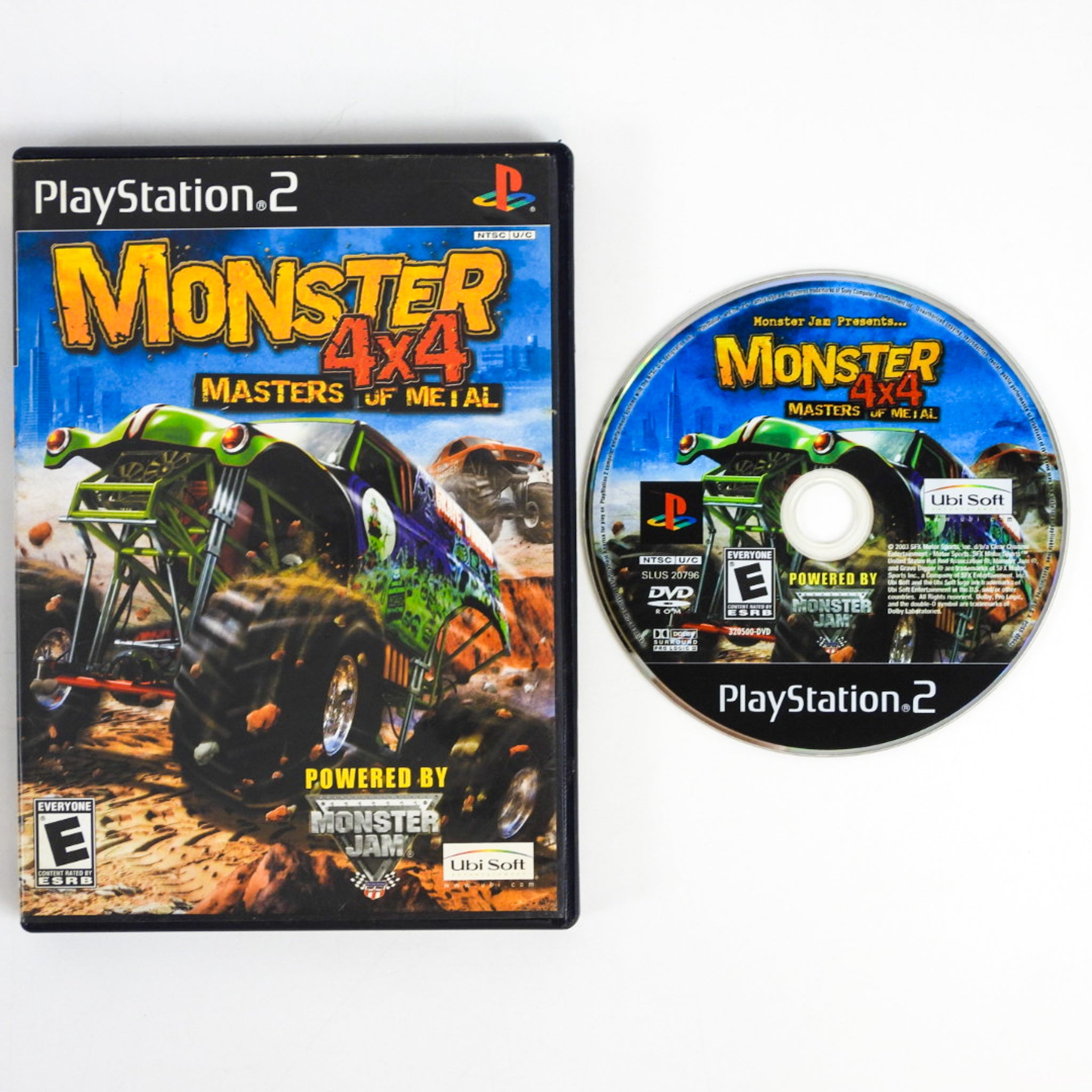 Monster 4x4 Masters Of Metal (PlayStation 2 / PS2) – Retro MTL