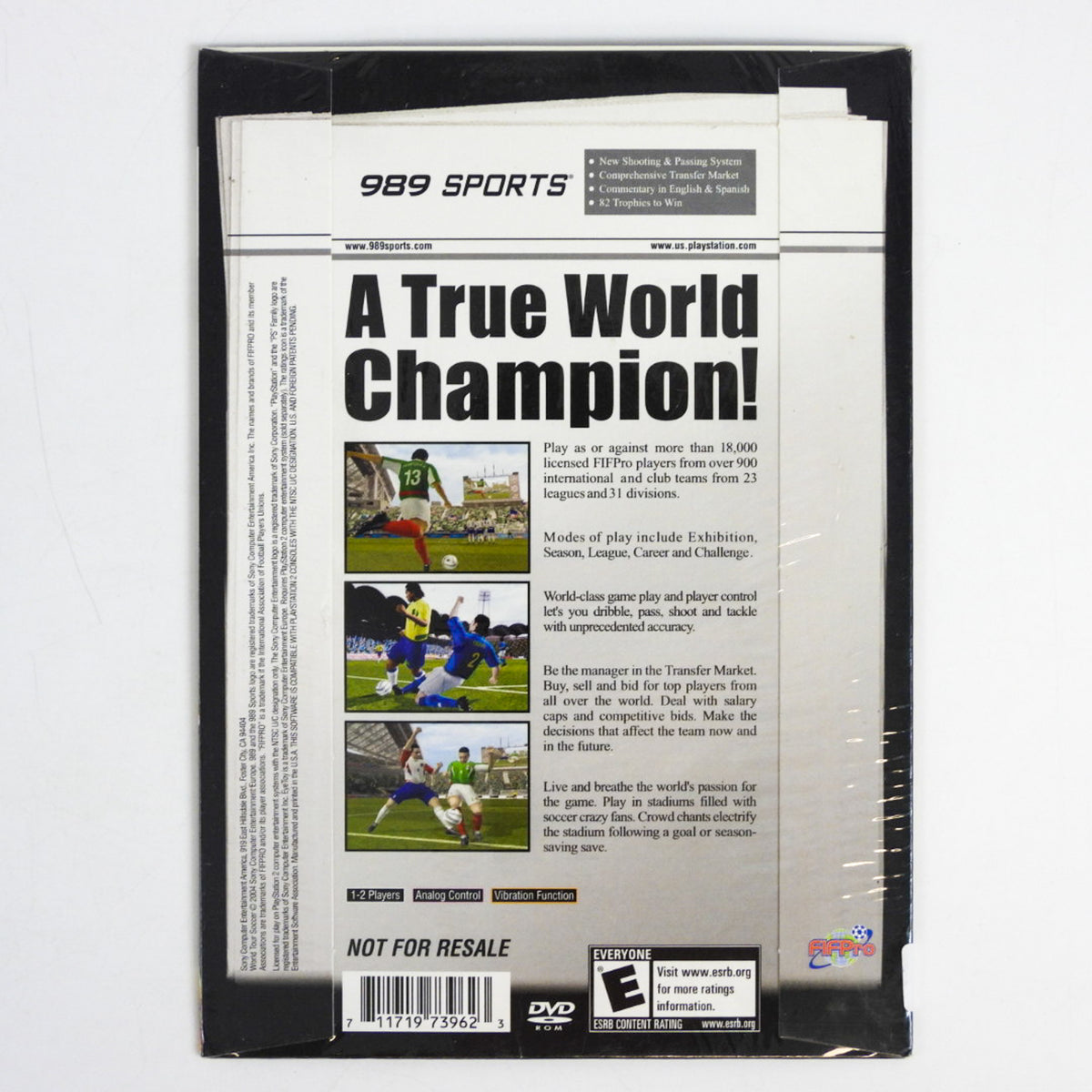 World Tour Soccer 2005 [Demo Disc] (Playstation 2 / PS2) – RetroMTL