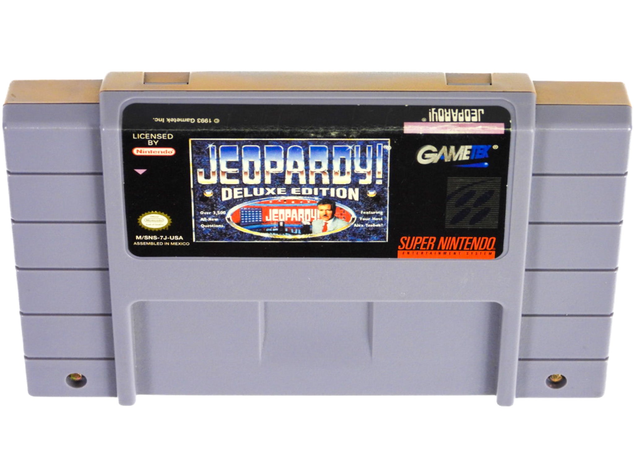 Jeopardy Deluxe Edition (Super Nintendo / SNES) – Retro MTL