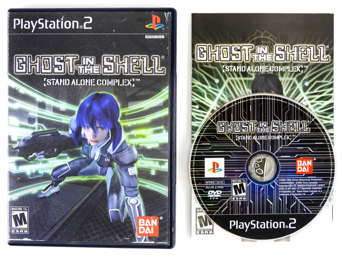 Ghost In The Shell: Stand Alone Complex (PlayStation 2 / PS2) – Retro MTL